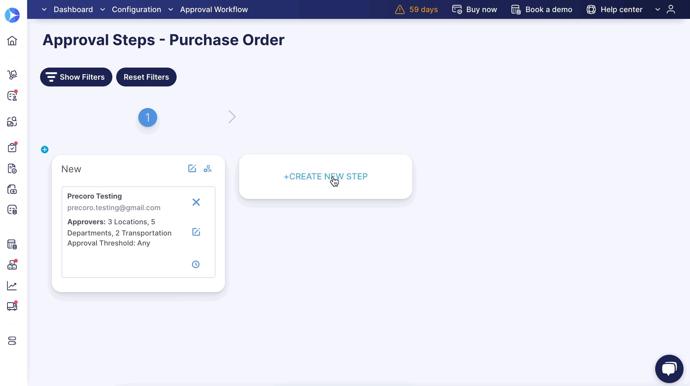 How to Update the Existing Approval Workflow